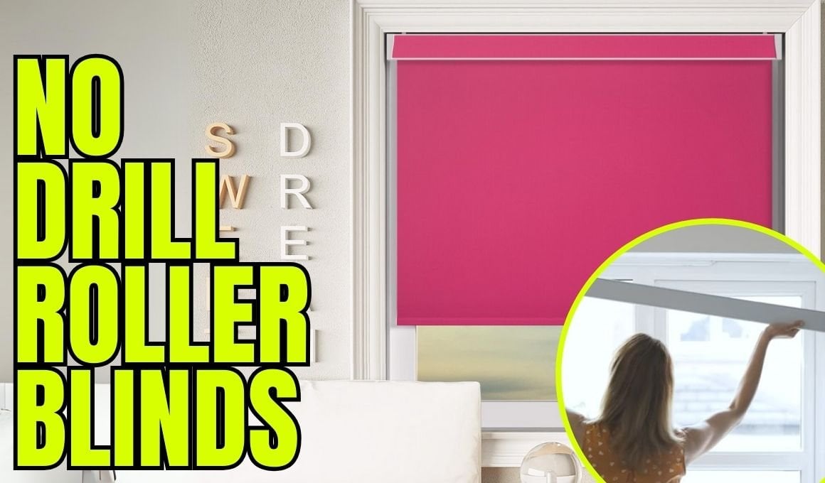 Easy-Fit No Drill Blinds - Hassle-Free Installation