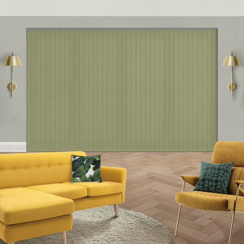Luxe Green Vertical Blind | LifestyleBlinds