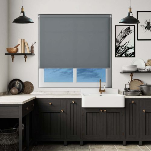 Origin Rock Grey Cordless Roller Blinds|Shop Now!
