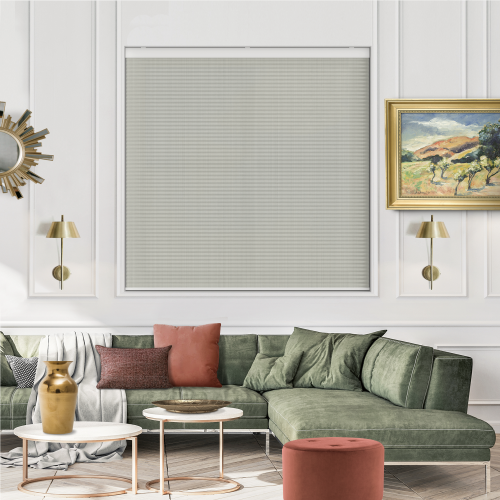 Sable Olive Green Cordless Honeycomb Pleated Blind